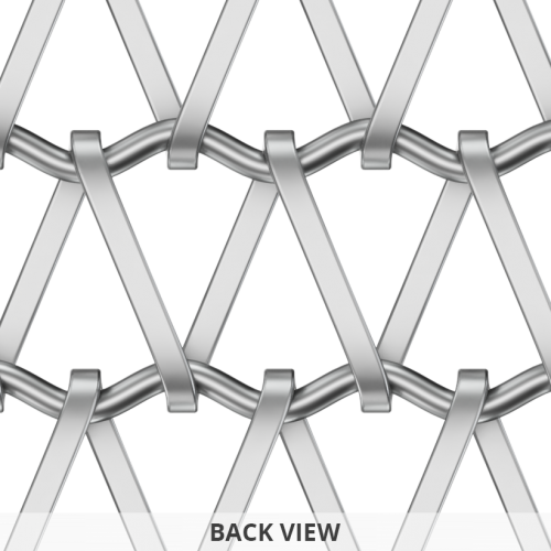 GKDMETALFABRICS | Helix 24 decorative flexible architectural wire mesh