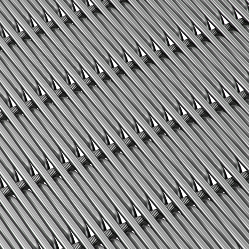 GKDMETALFABRICS | Decorative Architectural Mesh Panels | Omega 1500