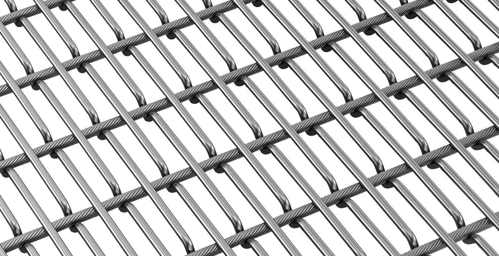 GKDMETALFABRICS | Omega 1530: stainless steel architectural metal fabric