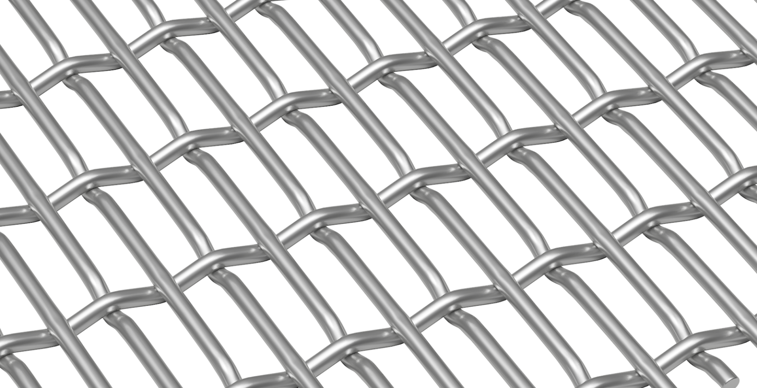 GKDMETALFABRICS | Ellipse 14 rigid wire mesh ceiling partition solution GKD