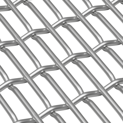 GKDMETALFABRICS | Ellipse 14 rigid wire mesh ceiling partition solution GKD