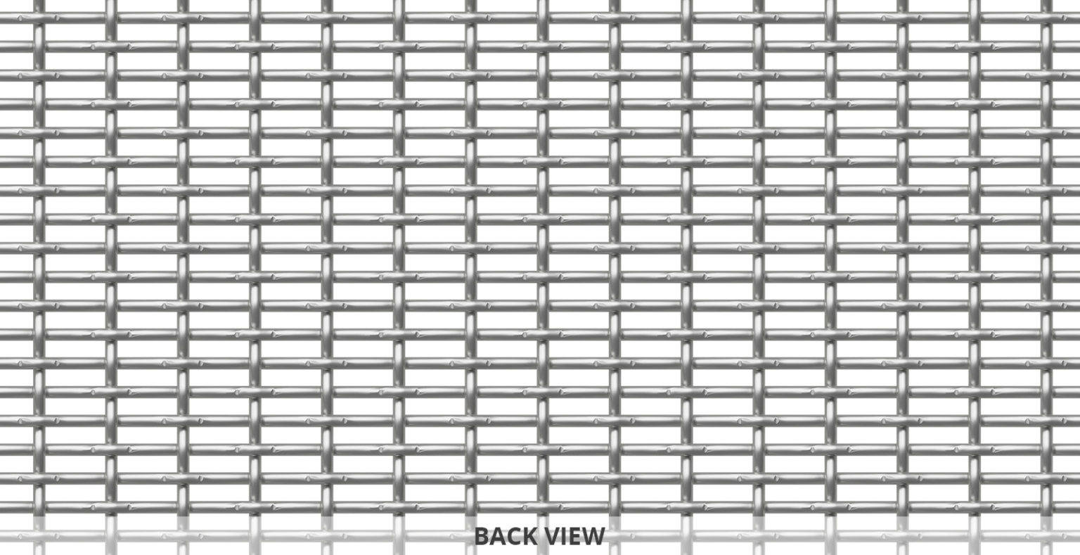 GKDMETALFABRICS | Ellipse 52 stainless steel wire mesh wall and ceiling GKD