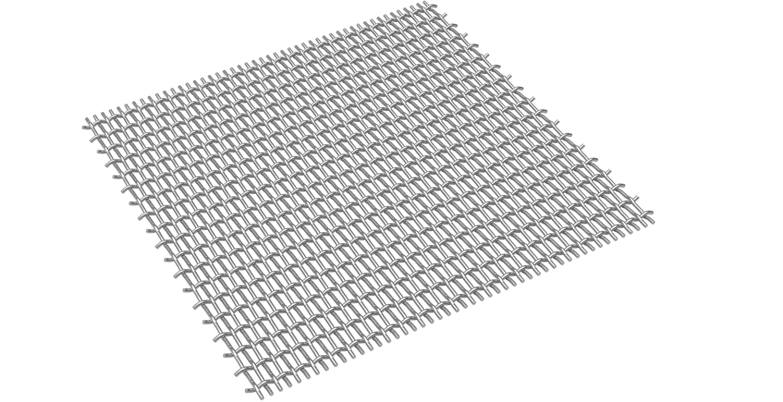 GKDMETALFABRICS | Ellipse 52 stainless steel wire mesh wall and ceiling GKD