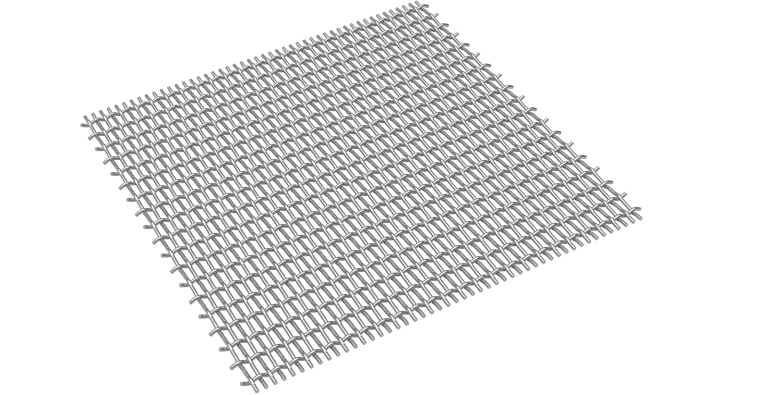 GKDMETALFABRICS | Ellipse 52 stainless steel wire mesh wall and ceiling GKD