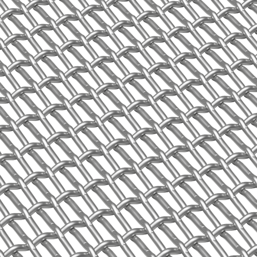 GKDMETALFABRICS | Ellipse 52 stainless steel wire mesh wall and ceiling GKD