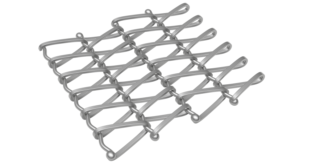 GKDMETALFABRICS | Decorative architectural wire mesh, Helix 12 façade ...