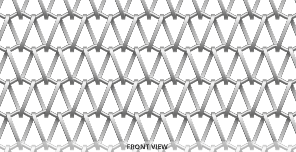 GKDMETALFABRICS | Helix 48 flexible decorative architectural metal fabric