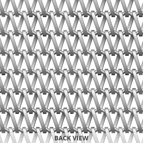 GKDMETALFABRICS | Decorative Architectural Metal Mesh Panels | Helix 72