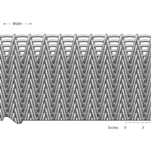 GKDMETALFABRICS | Herringbone 5 tightly woven decorative metal fabric