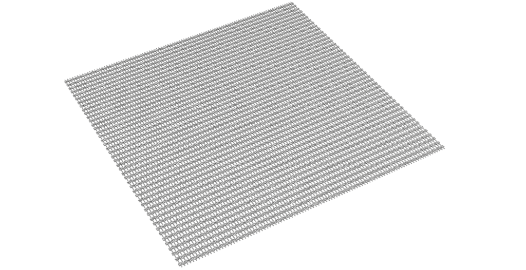 GKDMETALFABRICS | Kiwi flexible stainless steel wire mesh product.