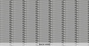 GKDMETALFABRICS | Decorative Architectural Mesh Panels | Omega 1500