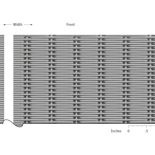 GKDMETALFABRICS | Decorative Architectural Mesh Panels | Omega 1500