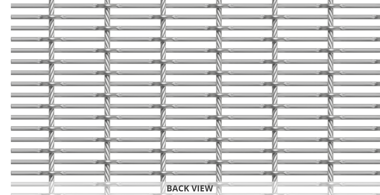 GKDMETALFABRICS | Omega 1520: stainless steel architectural metal fabric