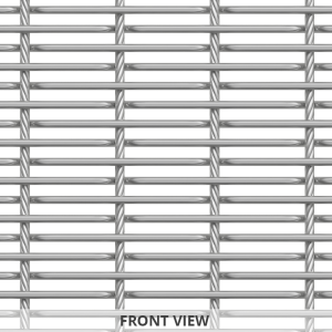 GKDMETALFABRICS | Omega 1520: stainless steel architectural metal fabric