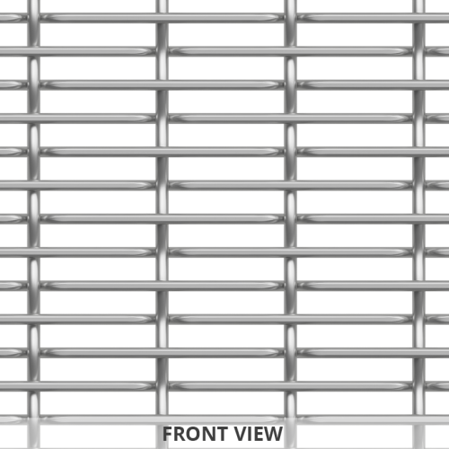 GKDMETALFABRICS | Omega 1520: stainless steel architectural metal fabric