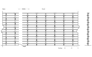 GKDMETALFABRICS | Omega 1520: stainless steel architectural metal fabric