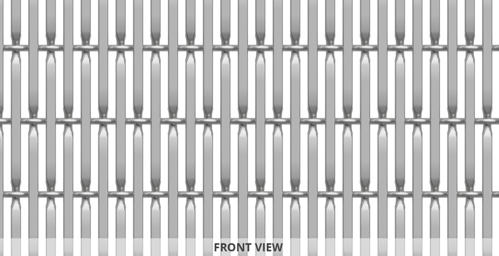 GKDMETALFABRICS | Omega 226 aluminum wire mesh for architectural ...