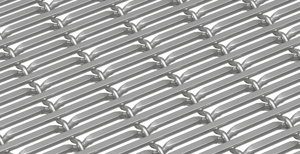 GKDMETALFABRICS | Omega 226 aluminum wire mesh for architectural ...