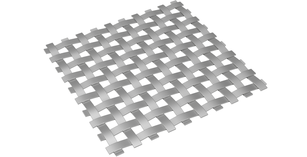 GKDMETALFABRICS | Square 25 Metal Fabric